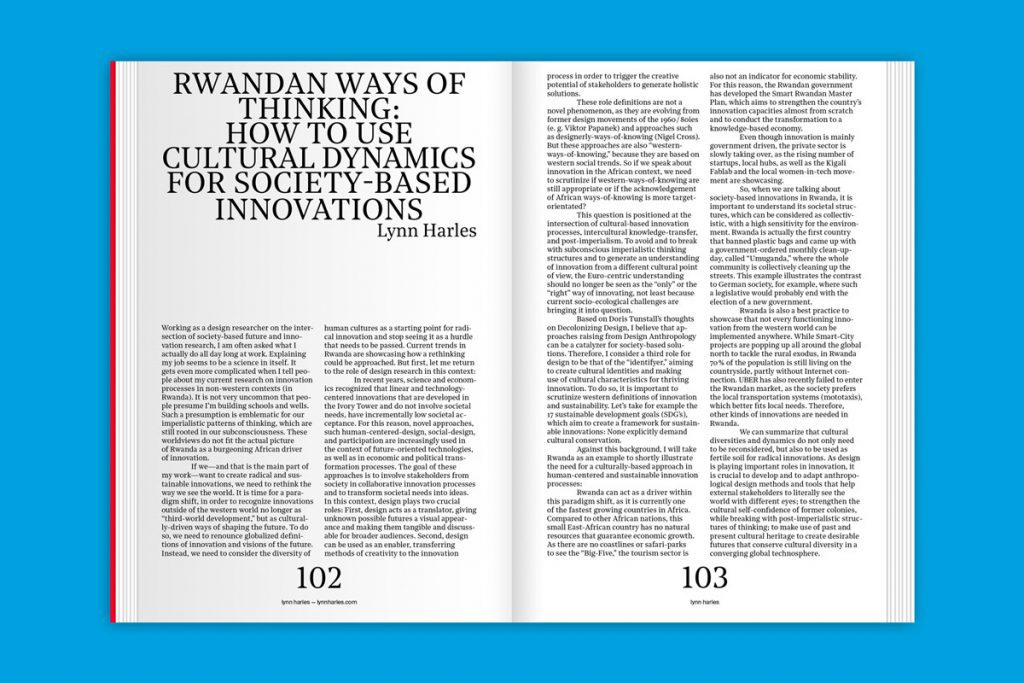 Slanted Special Issue – Rwanda - slanted