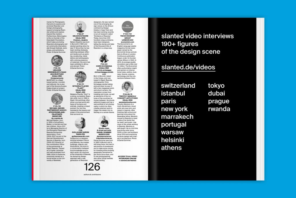 Slanted Special Issue – Rwanda - slanted