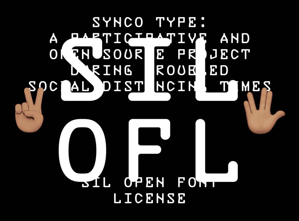 Synco - A Participative and Open Source Typeface Project - slanted