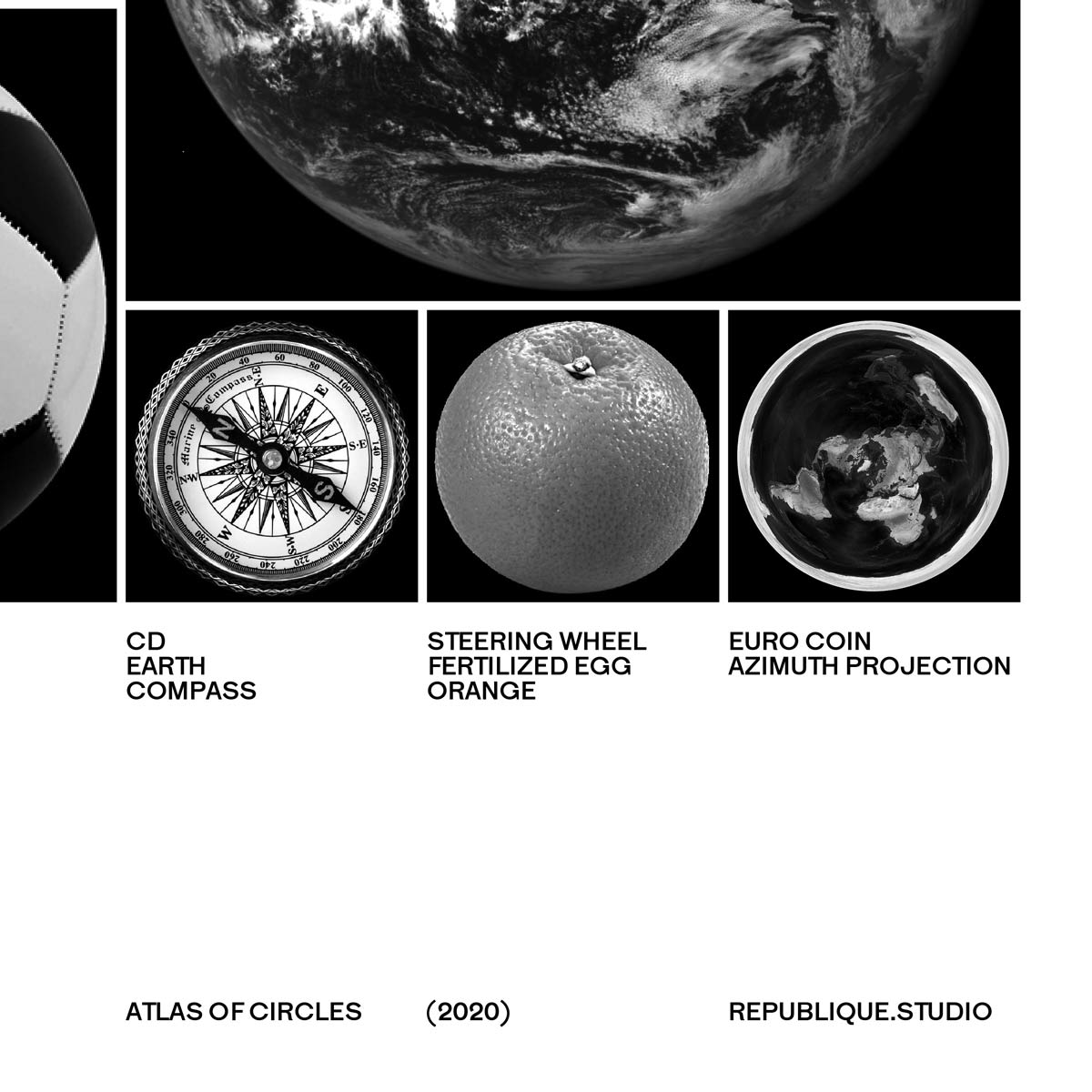 Coexist: Atlas of Circles – a Poster by République Studio - slanted