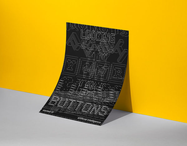 Slanted ASCII Poster – Artificial Intelligence - slanted