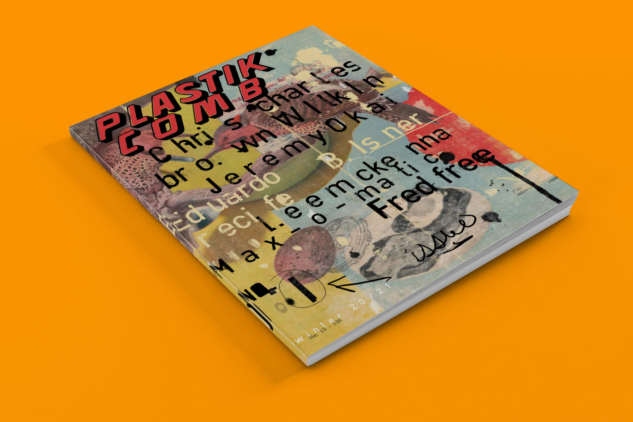PLASTIKCOMB MAGAZINE 1.0 - A Beautiful Mess - slanted