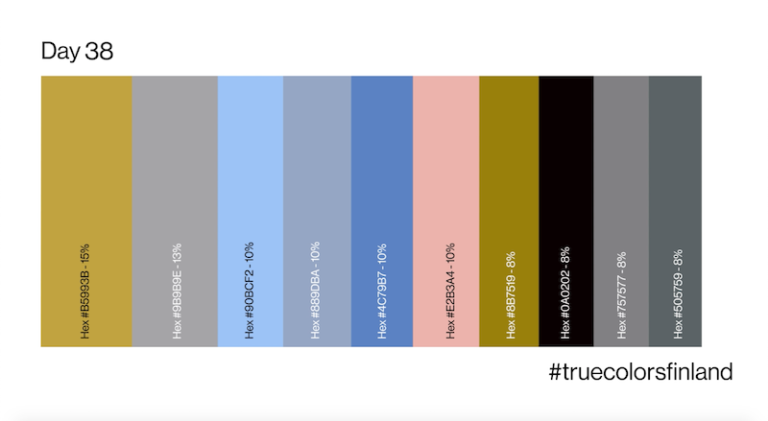 True Colors of Finland - World’s First Color Palette for a Country ...