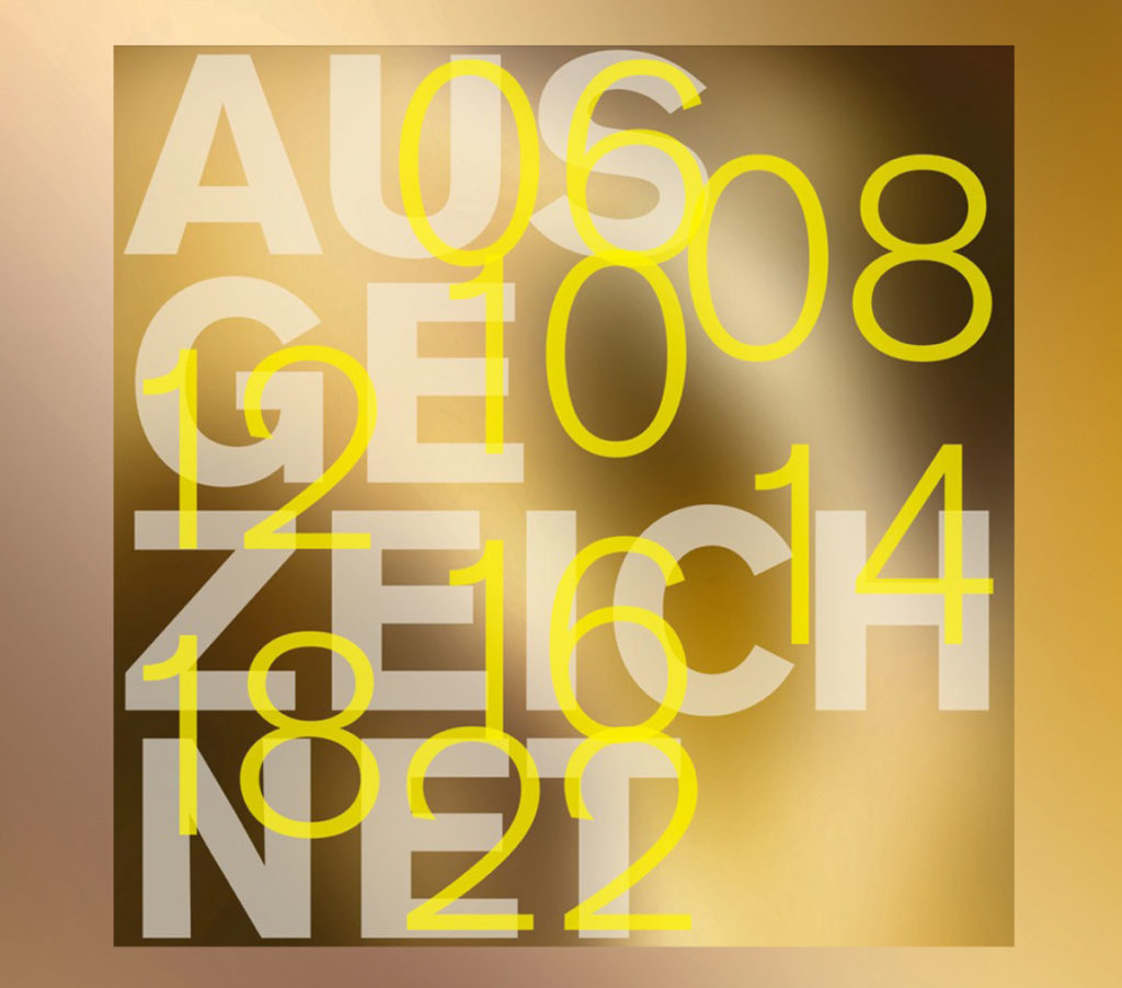 AUSGEZEICHNET! Exhibition Werkbund Label 2006–2022 - slanted