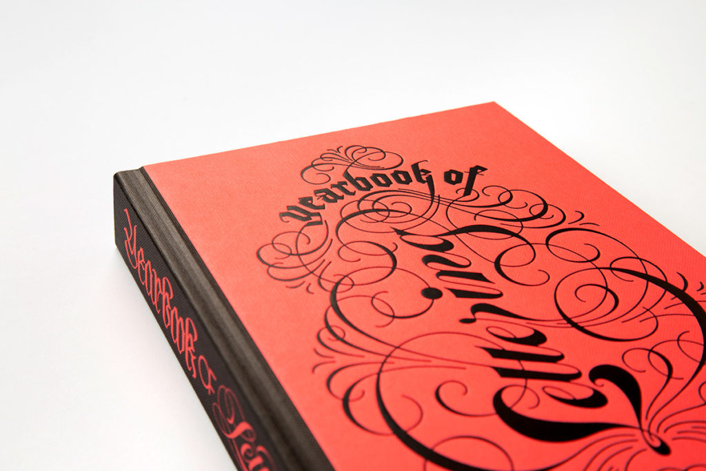 Yearbook of Lettering #1 - slanted