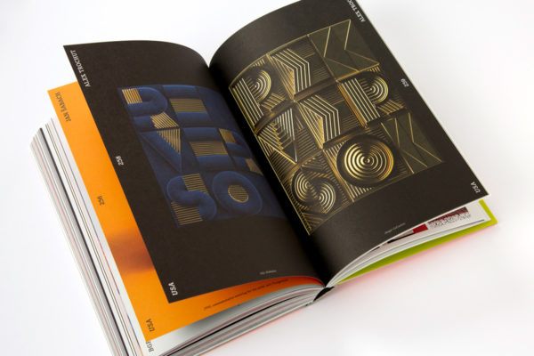 Yearbook of Lettering #1 - slanted