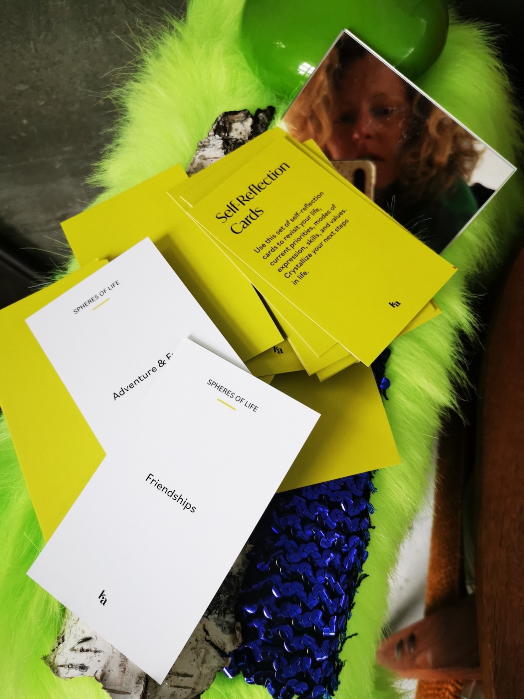 Self-Reflection Cards - slanted