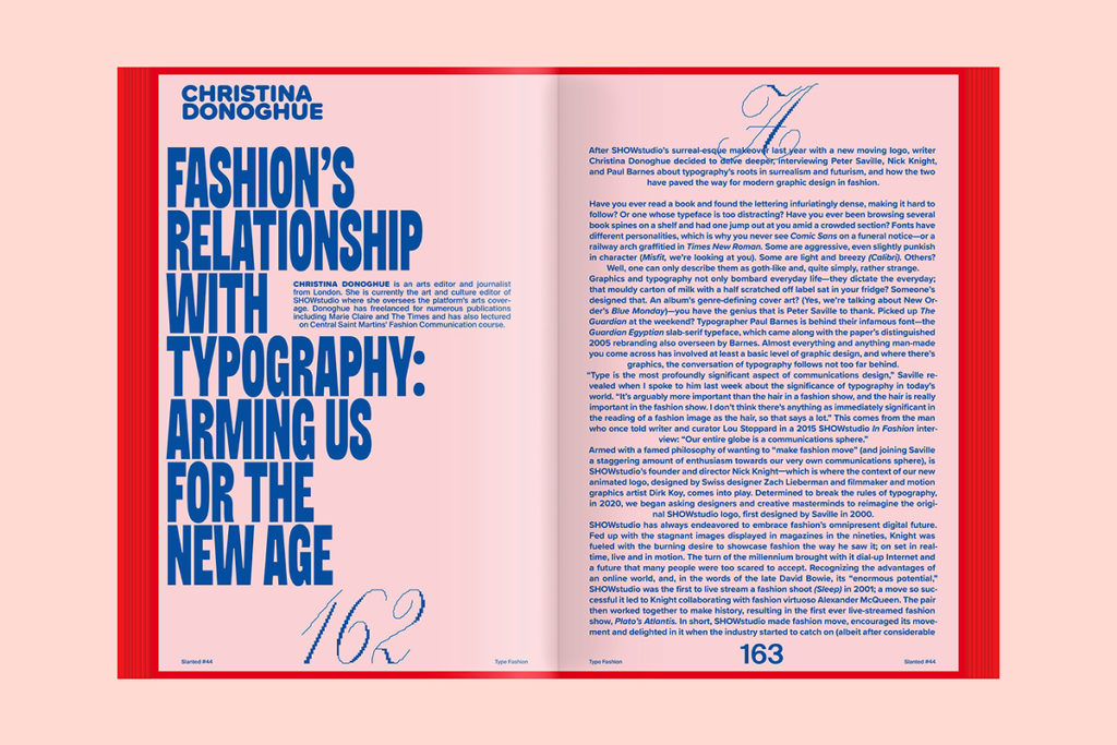 Slanted Magazine #44—Type Fashion - slanted