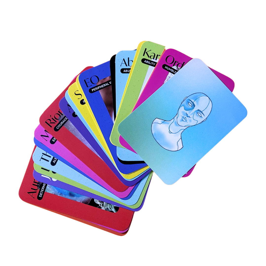 Avatar Cards - slanted