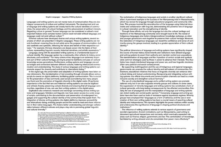 Graphic Languages—A Visual Guide to the World’s Writing Systems - slanted