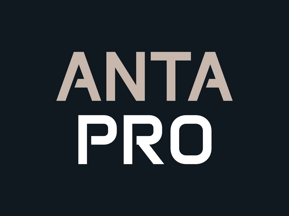 Anta Pro - slanted